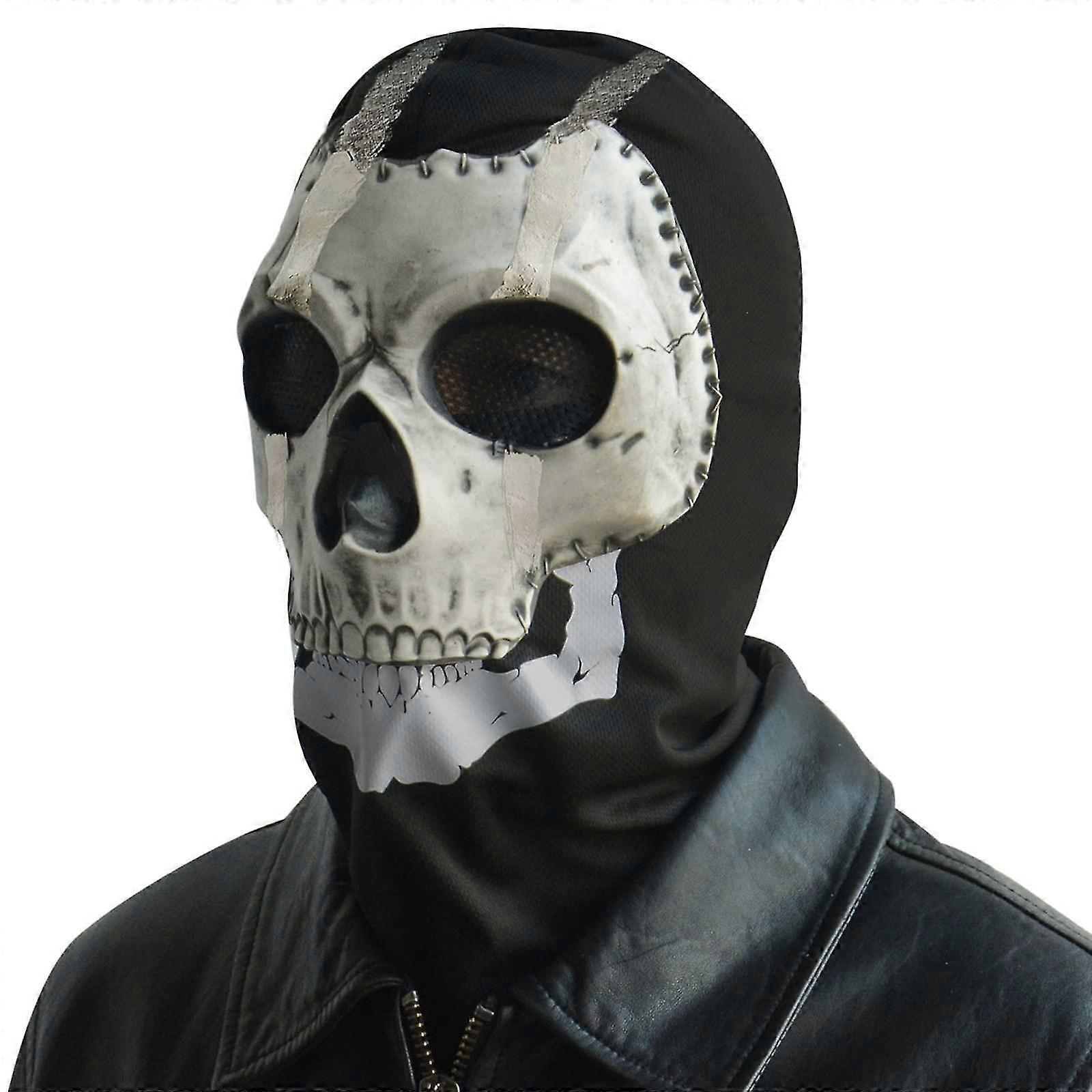 Ghost Mask Skull Full Face Mask Cosplay Costume Mask For Sport ...