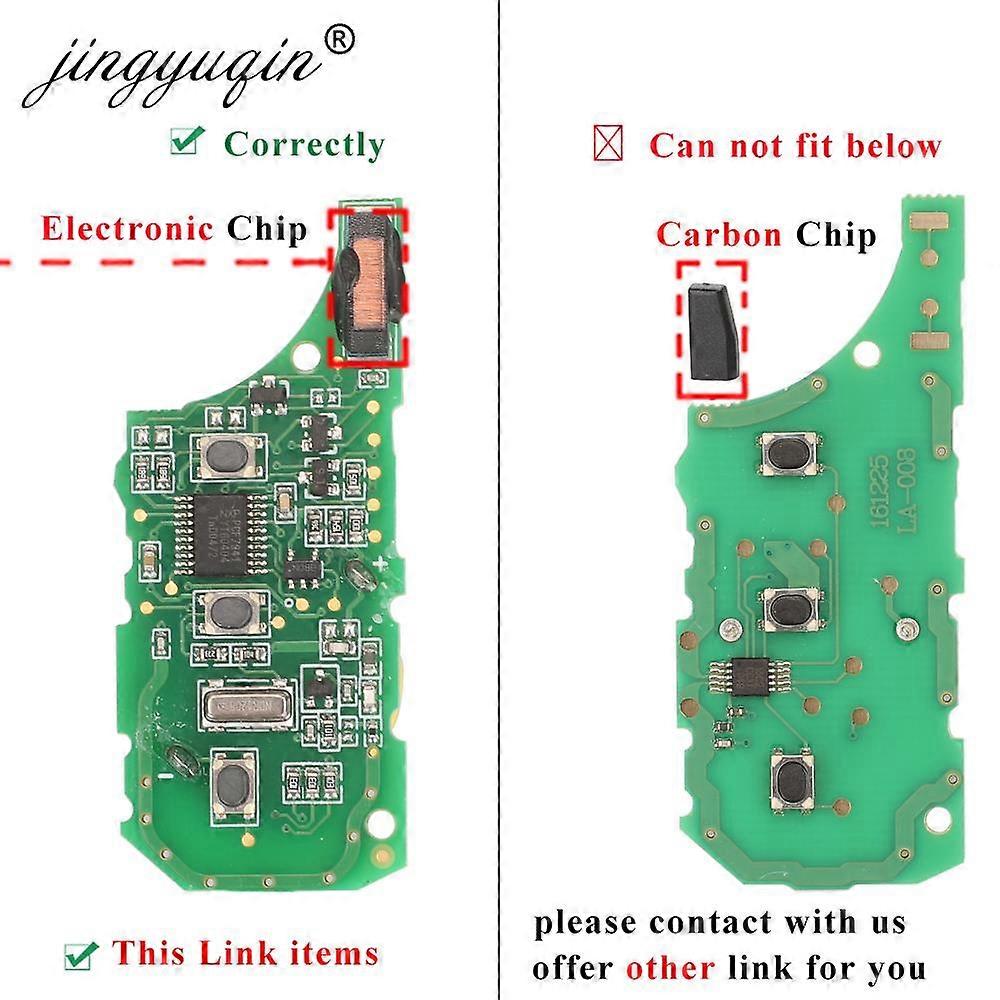 Rechargeable 315Mhz /433MHz ID46 PCF7941 Flip Remote Control Car Key ...