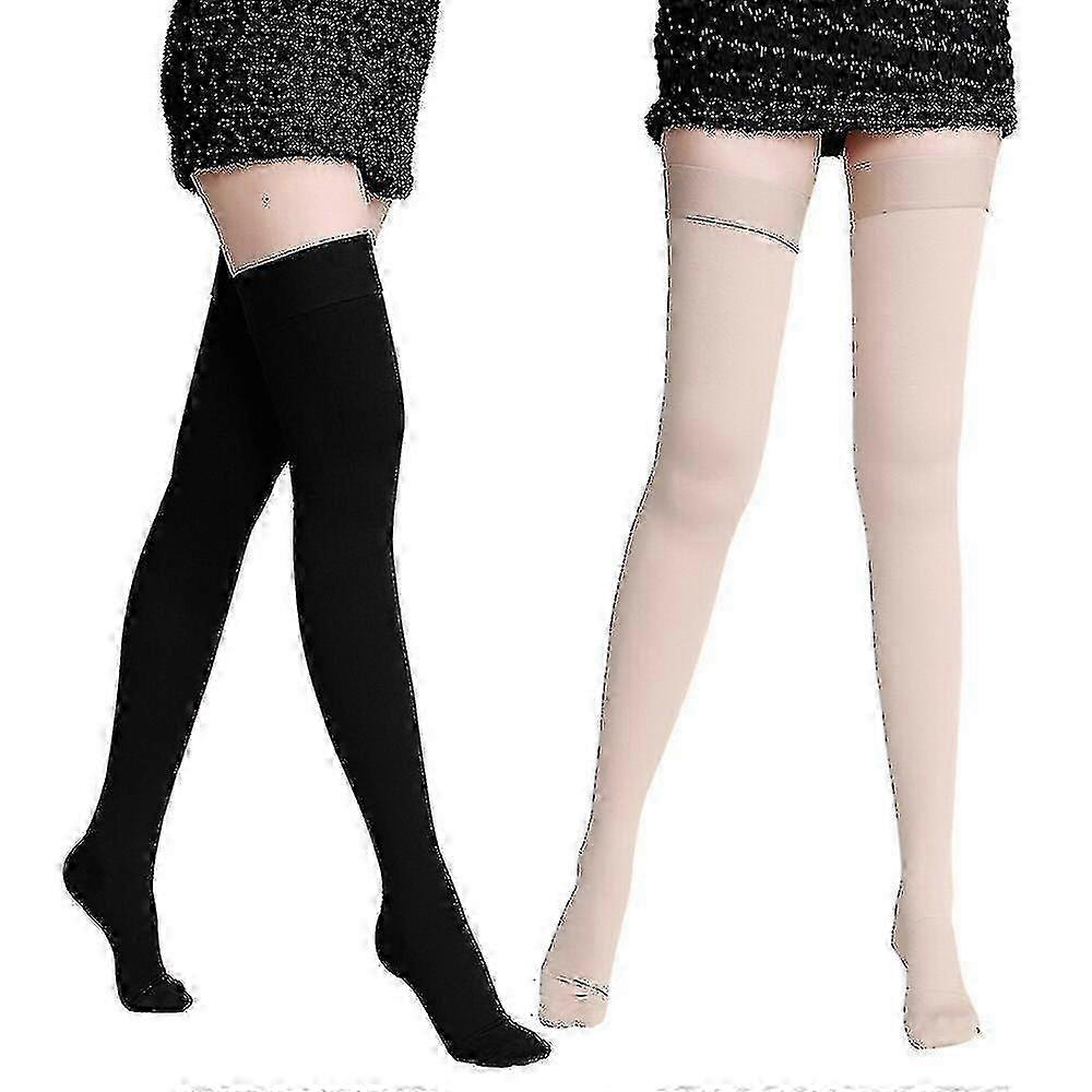 Extra Large 23-32mmhg Medical Compression Stockings For Varicose Veins ...