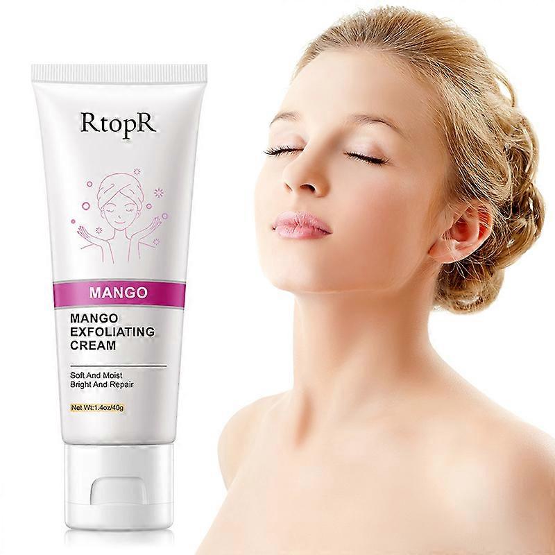 Facial Exfoliating Gel Cream Whitening Moisturizing Facial Scrub Clear ...