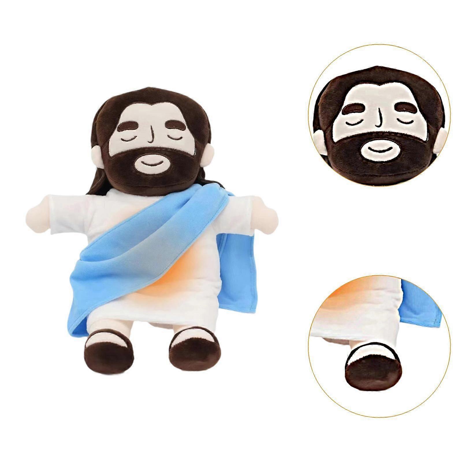 Jesus Plush Doll Jesus Plush Toy for Christening Easter Kids Children ...