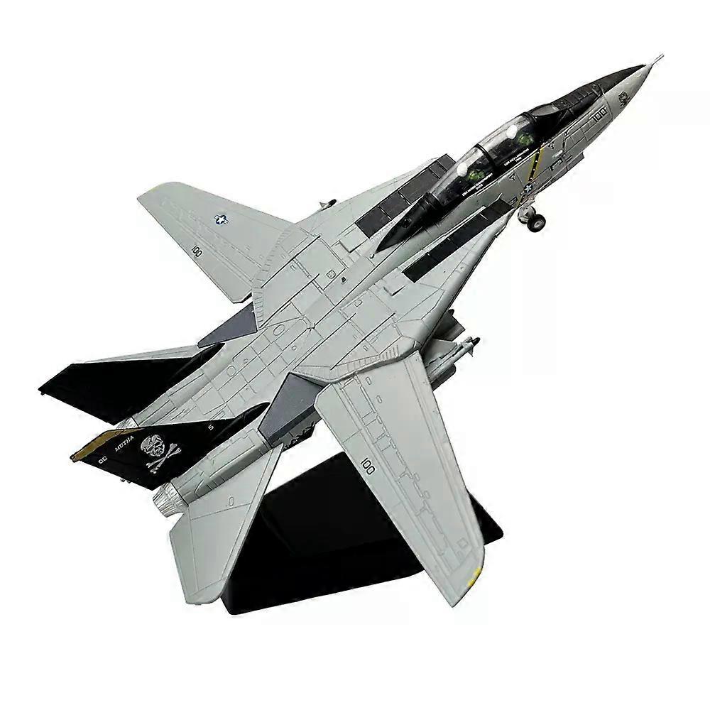 1/100 Scale US Grumman F-14 4 Tomcat Bombcat Fighter Diecast Metal ...