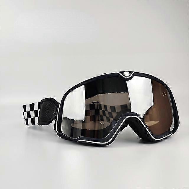Retro Motorcycle Goggles Ski Glasses Motocross Sunglasses Vintage ...