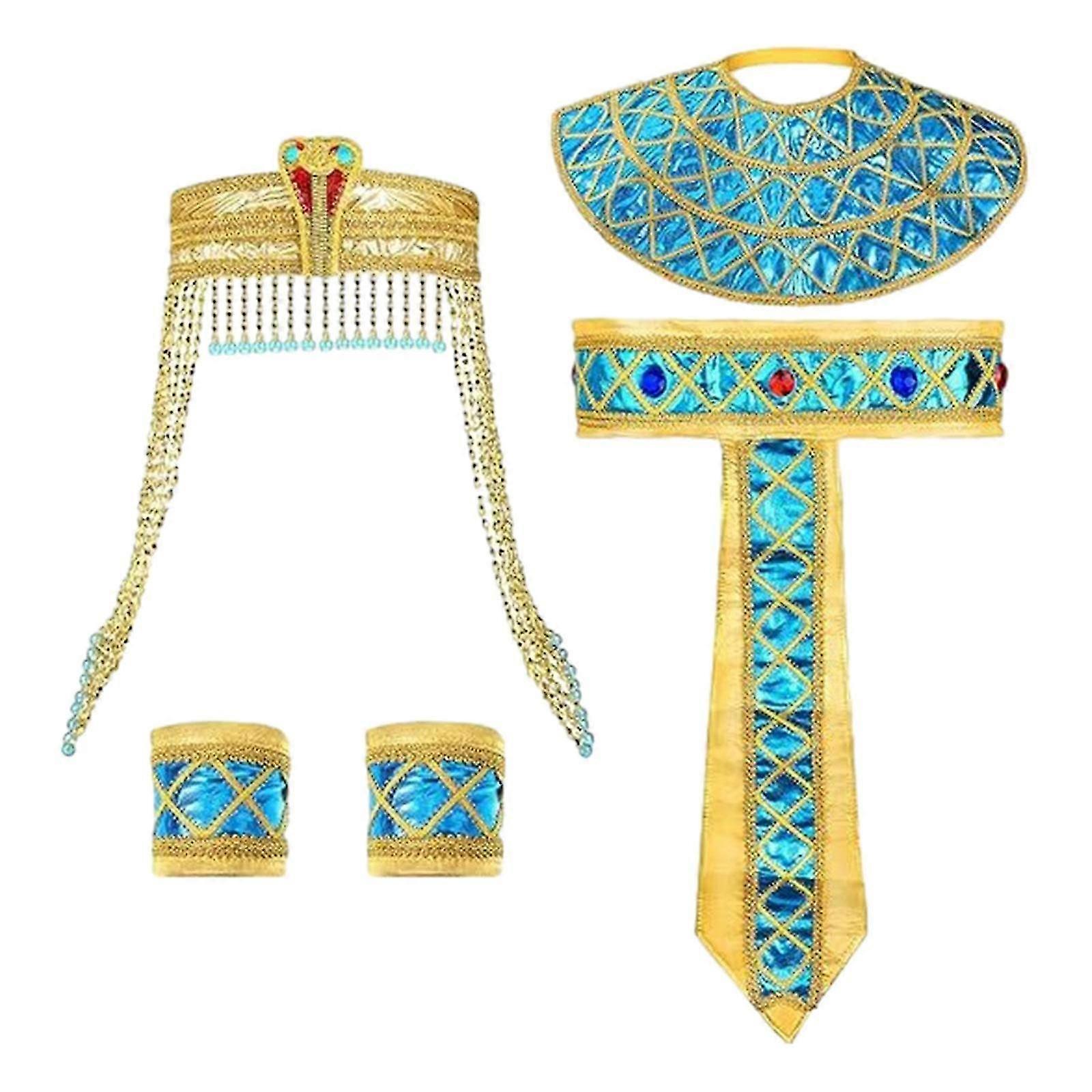 Women's Egyptian Costume Accessories Egypt Fancy Dress for Role Play ...