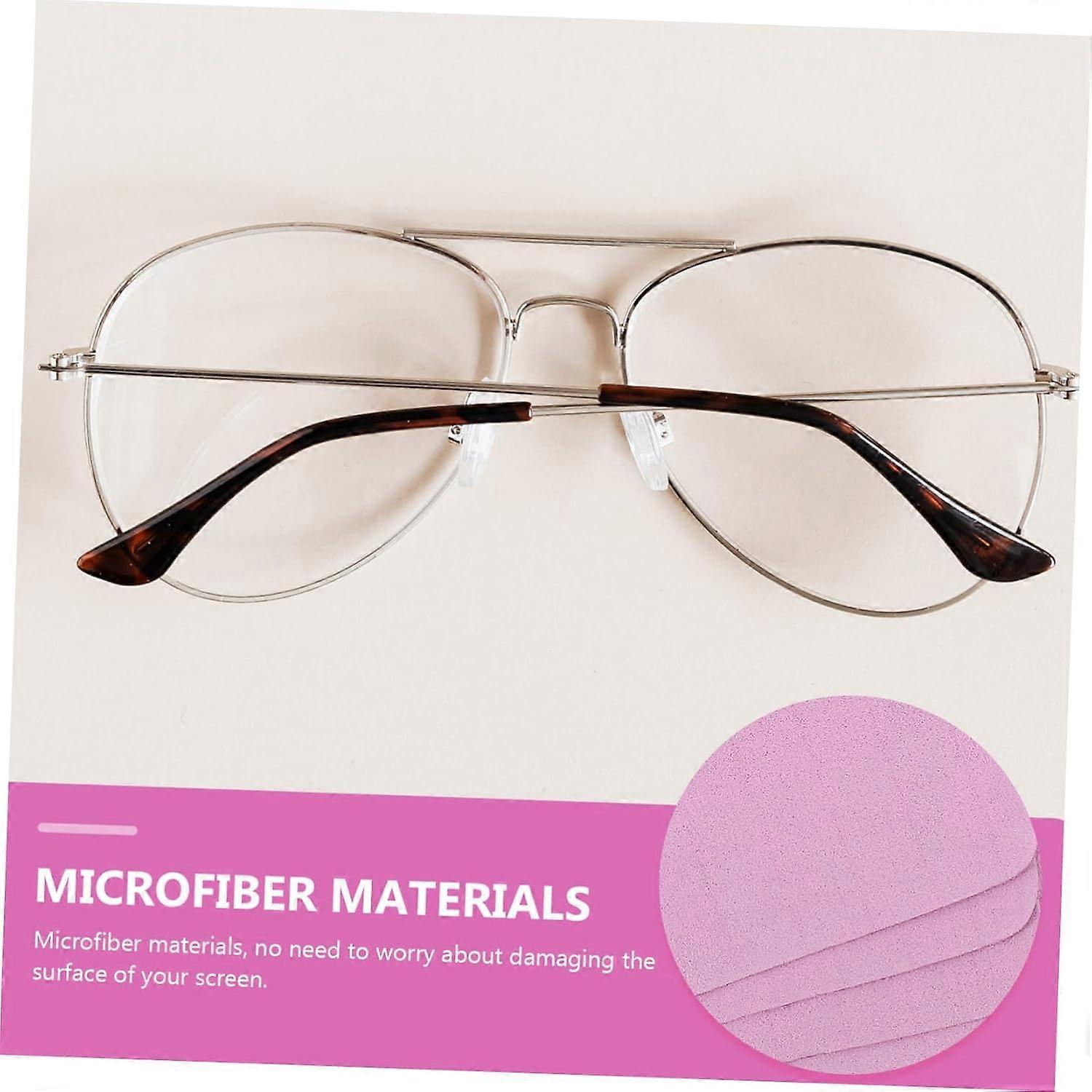 10 Pcs Microfiber Cleaning Cloth Scratch Resistant Lint for Glasses ...
