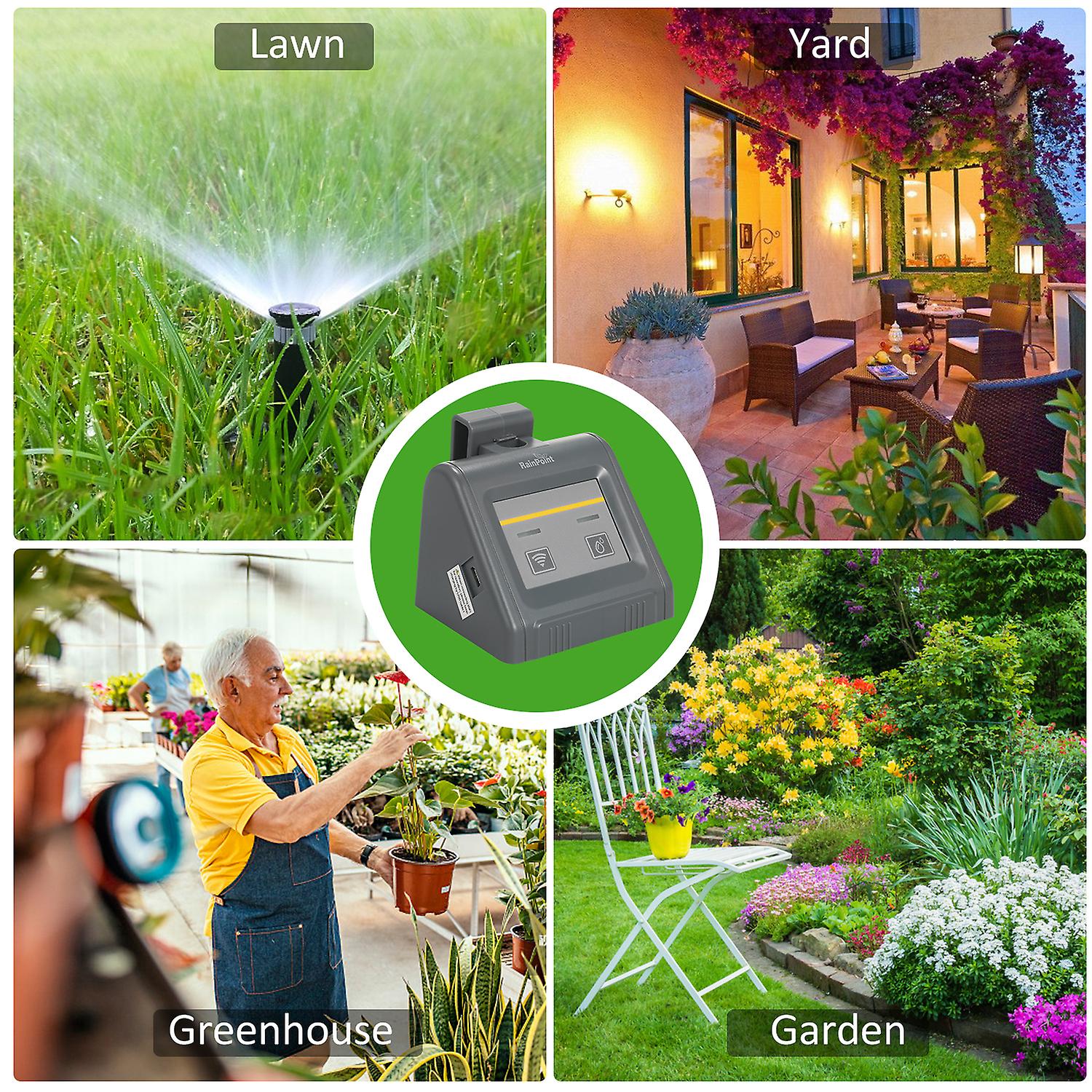 Wifi Programmable Watering Timer Intelligent Irrigation Controller ...