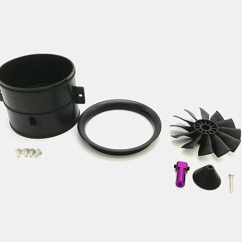 70mm 12 Blades Ducted Fan EDF Unit with 4S 3400KV Brushless Motor for ...