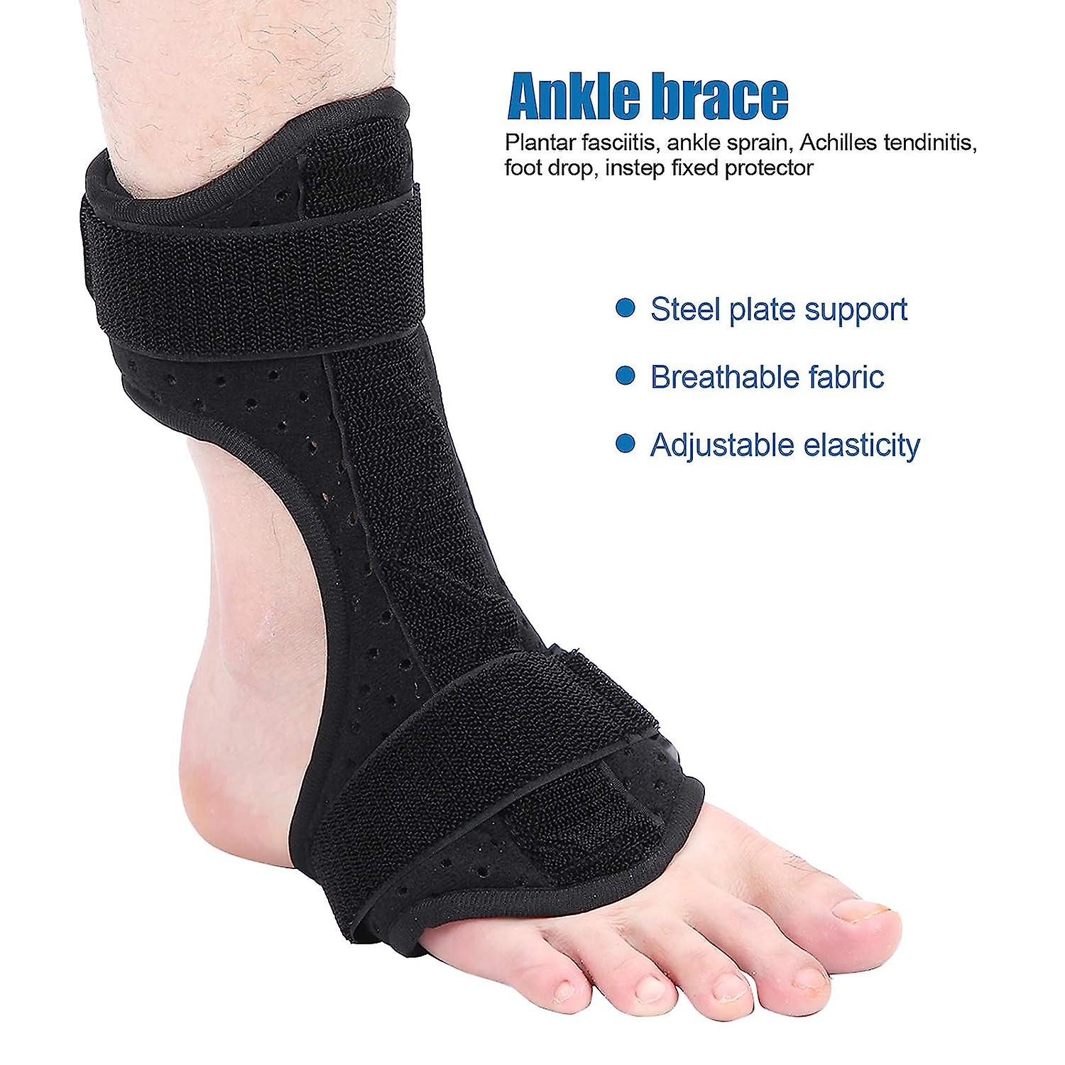Teardrop Foot Splint, Breathable Orthopedic Plantar Fasciitis Foot ...