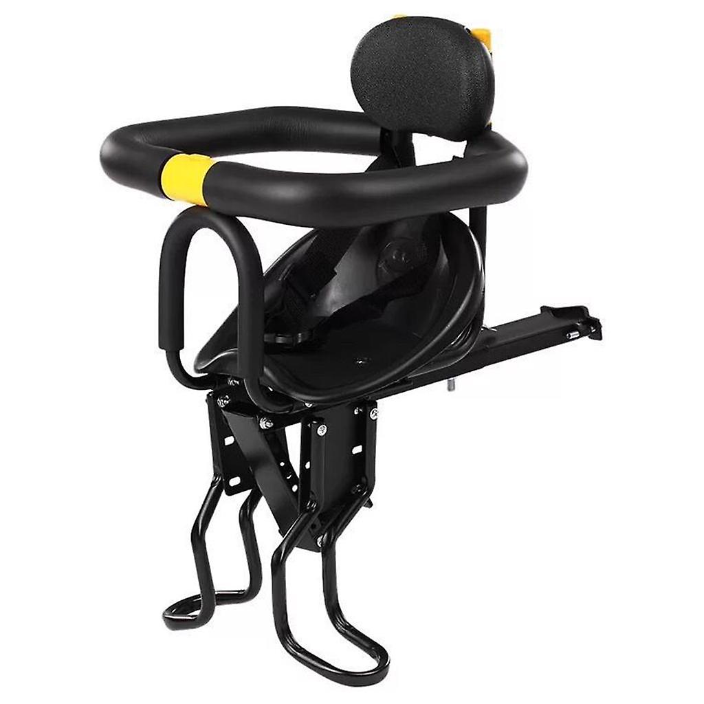 Bicycle Bike Front Safety Baby Seat Carrier Child with Handrail Foot ...