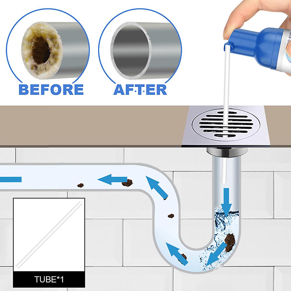 Foaming Pipes Drain Cleaner Sink Odor Removing Agents for Kitchen Drain ...