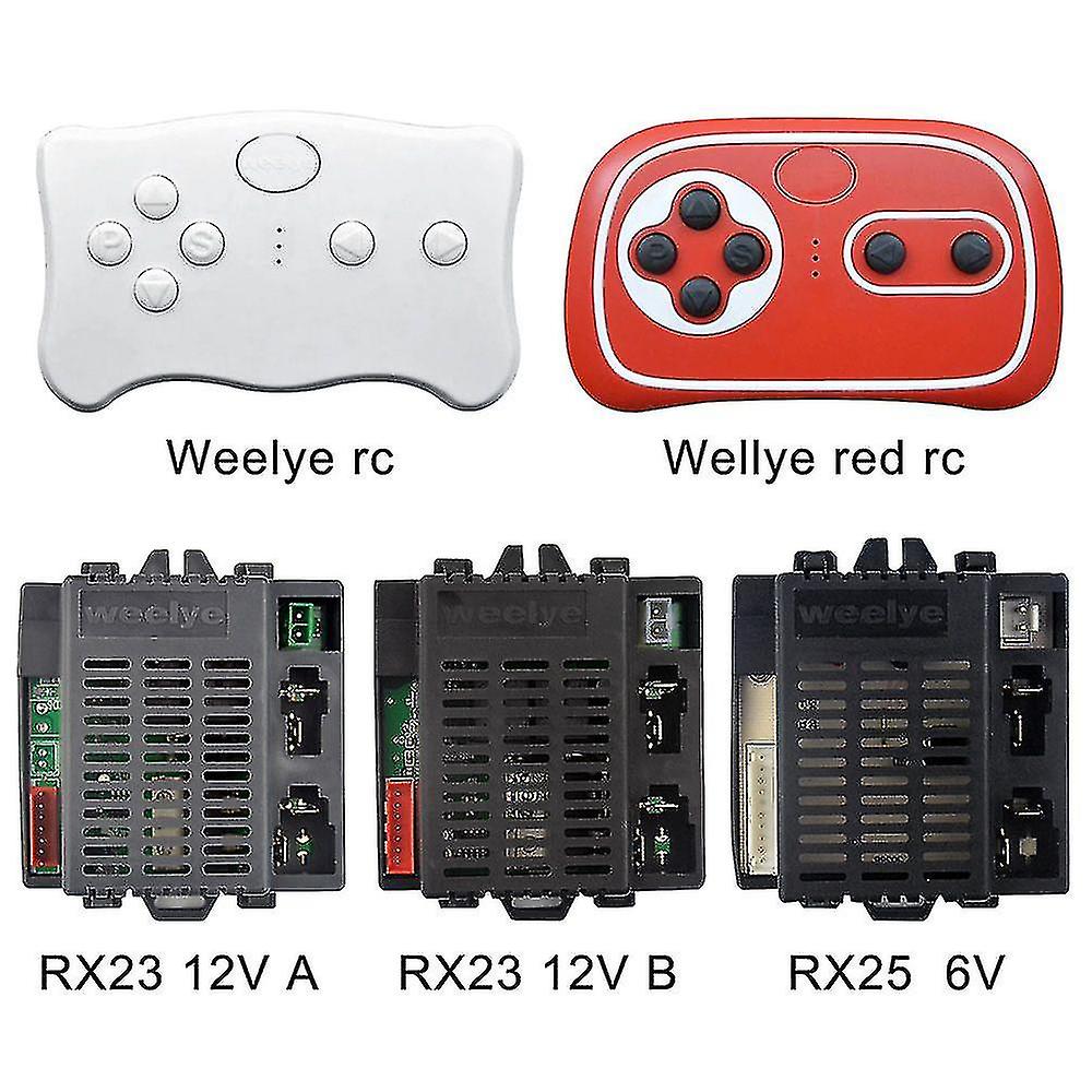 6V/12V RX23 RX18 For Wellye Children's Electric Car 2.4G Bluetooth ...