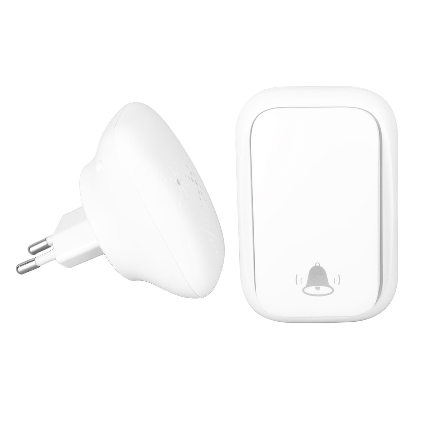 Wireless Doorbell Self Powered Outdoor Ding Dong Bell for House Office ...