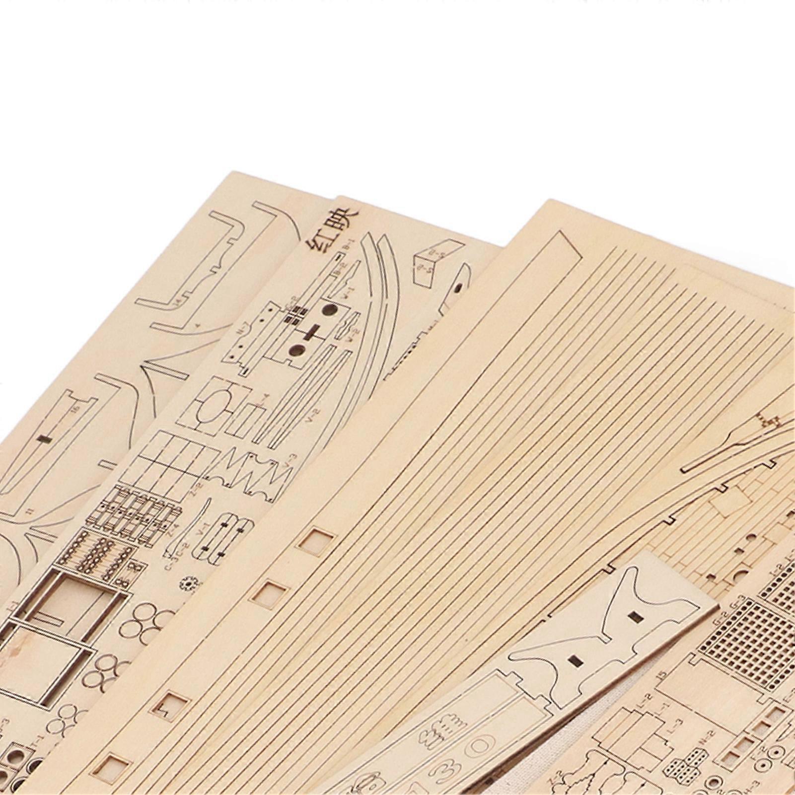 1:130 Wooden Sailboat Kit Intelligence Development Diy Scientific ...