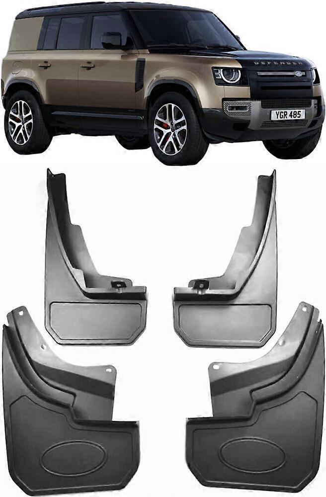 New Set Molded Splash Guards Mud Flaps For 2022-2024 Land Rover ...