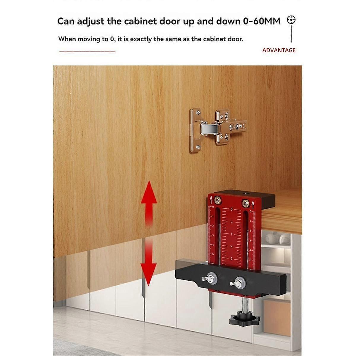 Cabinet Door Install Locator 10-60mm Cabinets Frame Mounting Jig ...