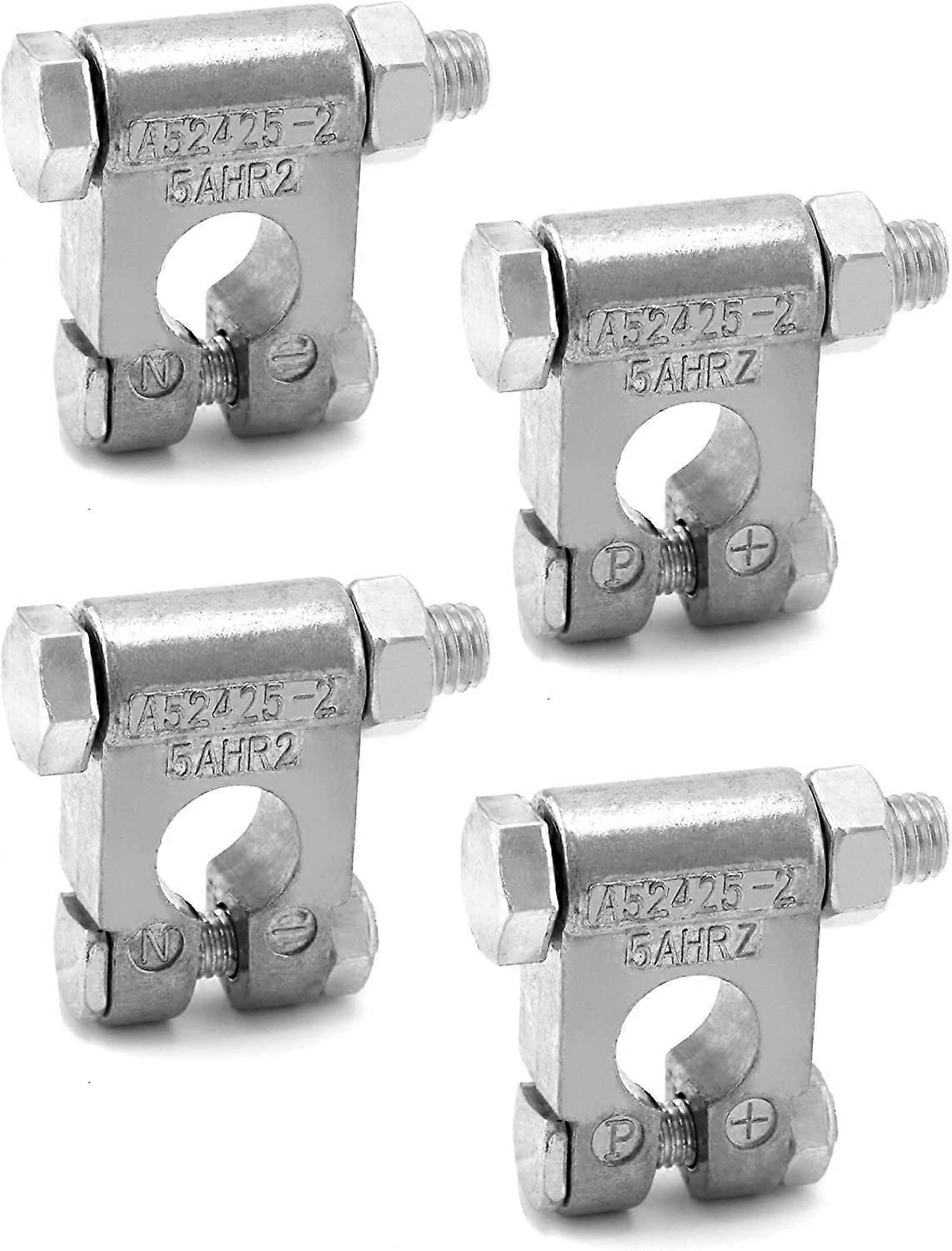 Military Spec Battery Terminals, 2 Pairs Negative and Positive Top Post ...