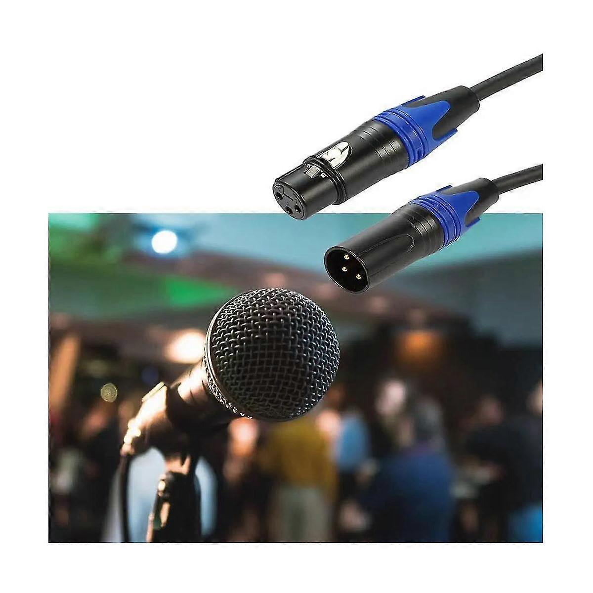 Xlr Splitter Cable, 1 Xlr Female To 2 Xlr Male Y Cable Balanced ...
