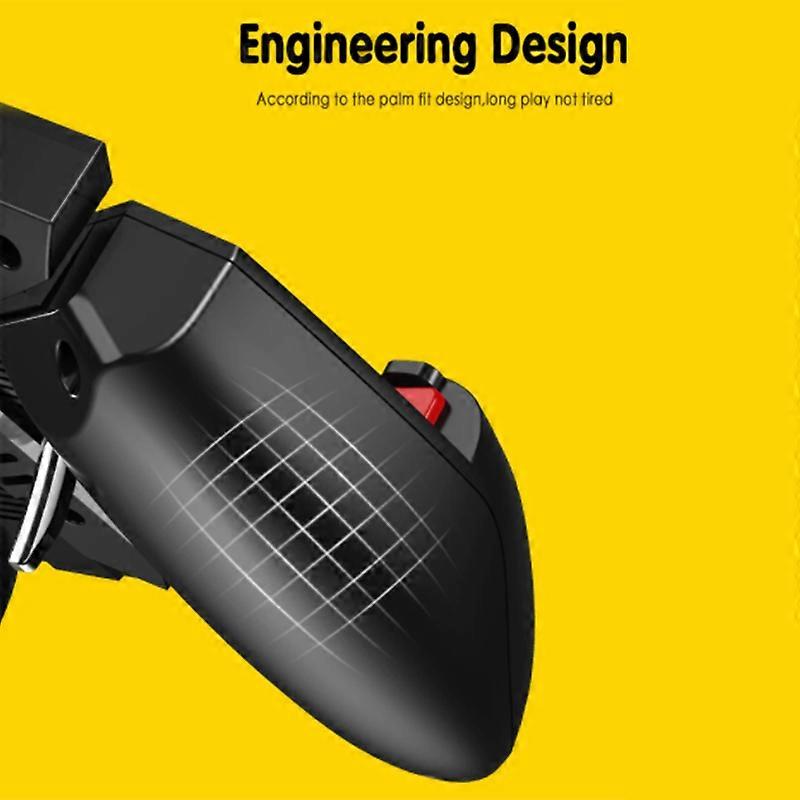 MEMO AK77 Game Trigger Phone Cooler Fan Game Controller Pubg Controller with Fan Pubg Mobile ...