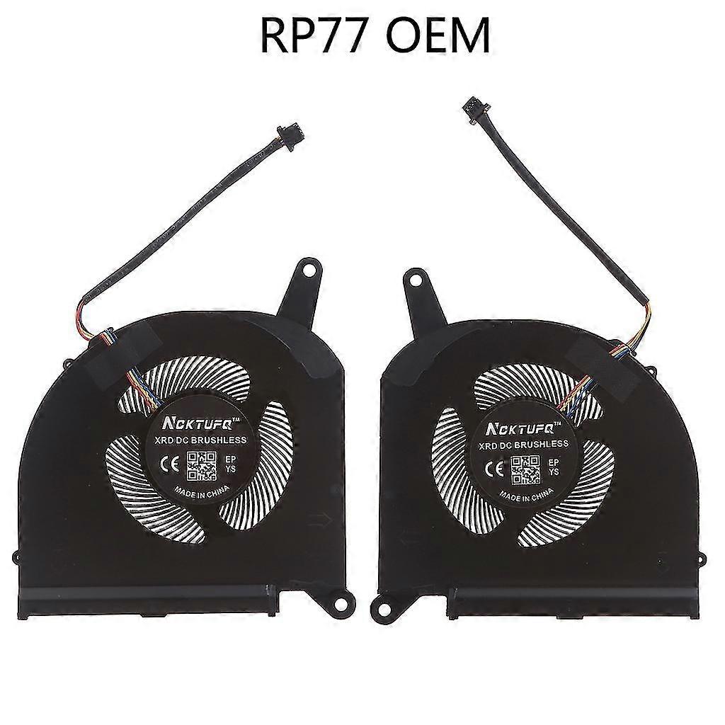 Brand-new Cpu Gpu Fans For Aero 15 Oled 17 Rx7g Rp77 Rp75w Vga Fan ...