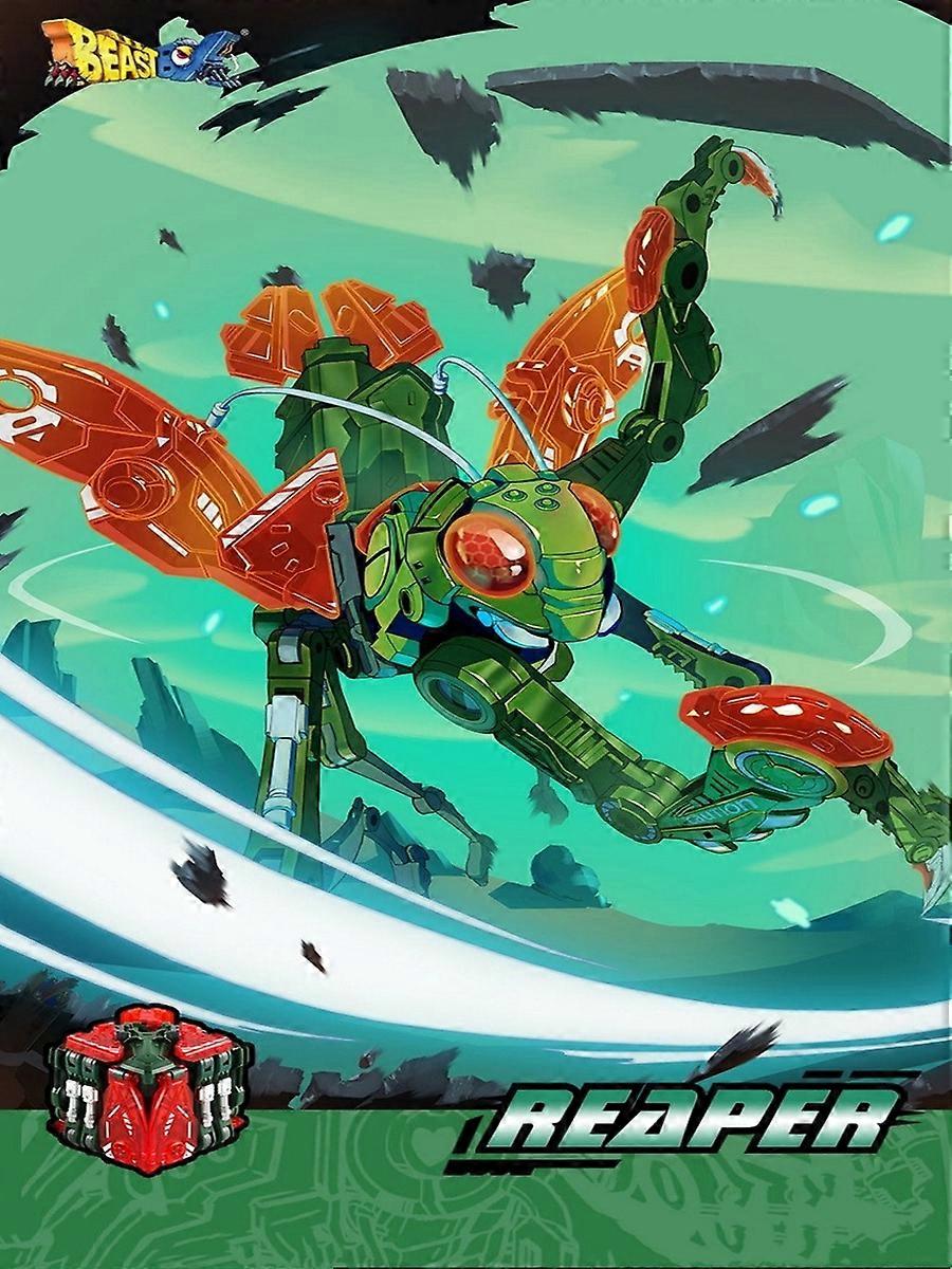 HaKeLai BeastBox Deformation Robots Transformation Animal Toy Cube ...