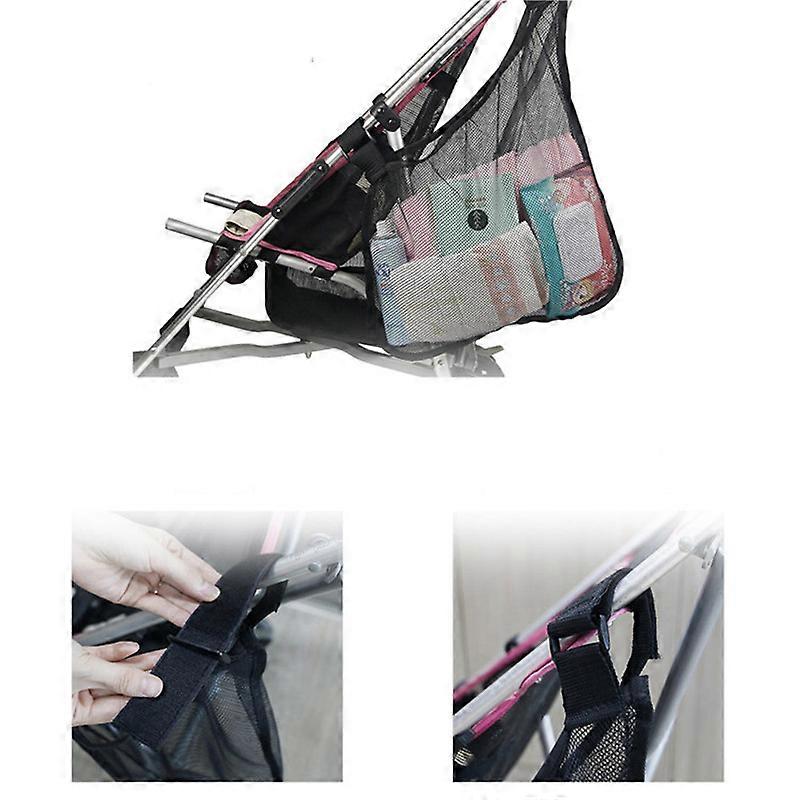 EVAGO For Storage Side Sling, Universal Fit Stroller Mesh Cargo Net and ...