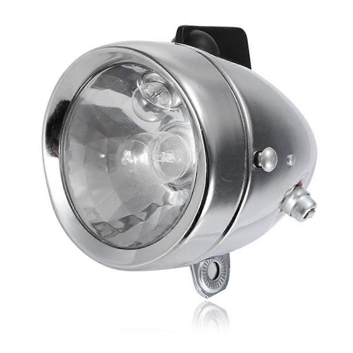 Bicycle Light Bike Retro Front Fog Light LED Metal Bike Lamp Vintage ...