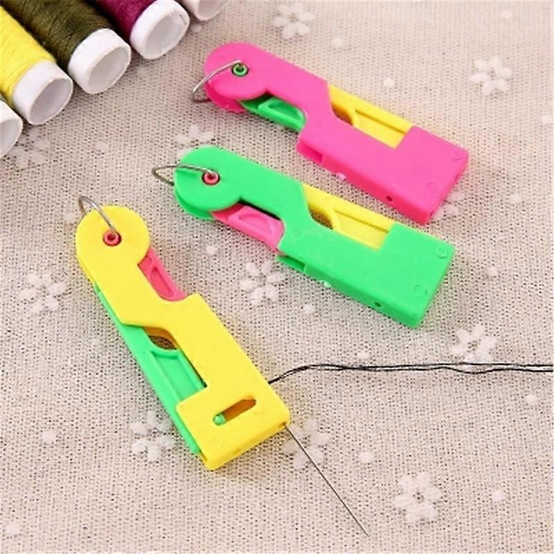 Automatic Needle Threader Threading Tool Needle Threaded Thread Device ...