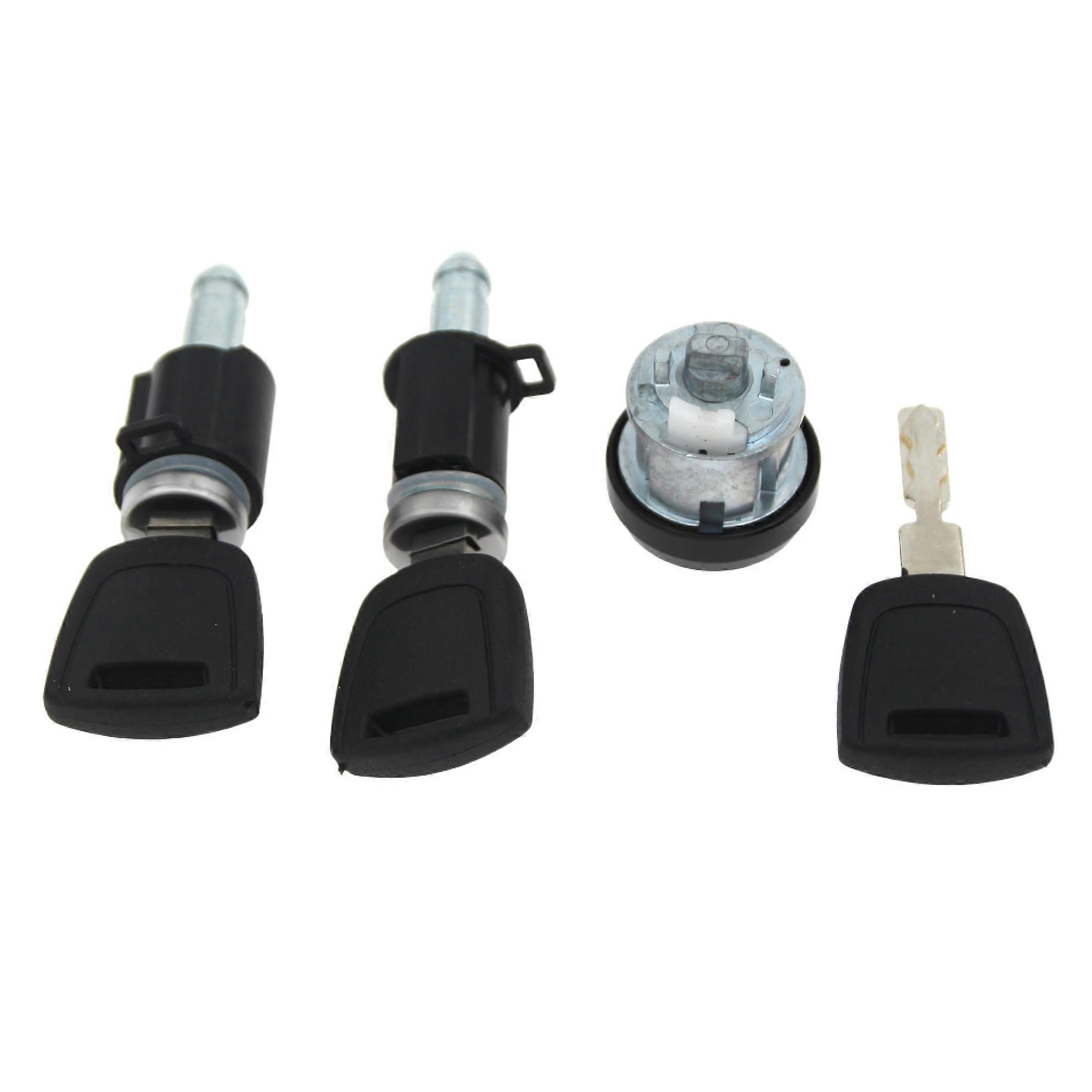 Cylinder door locking kit with 3 keys, ignition switch, for scania ...
