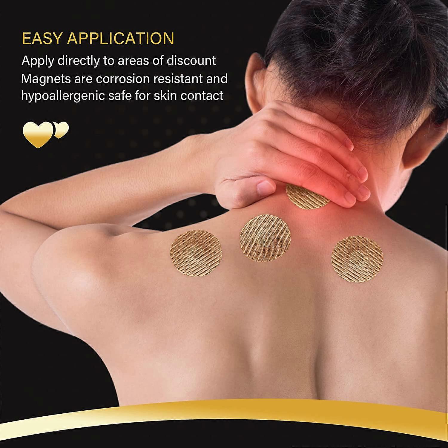 Magnetic Acupressure Patches 3 Sheets 30 Magnets Adhesive Pain Magnets ...