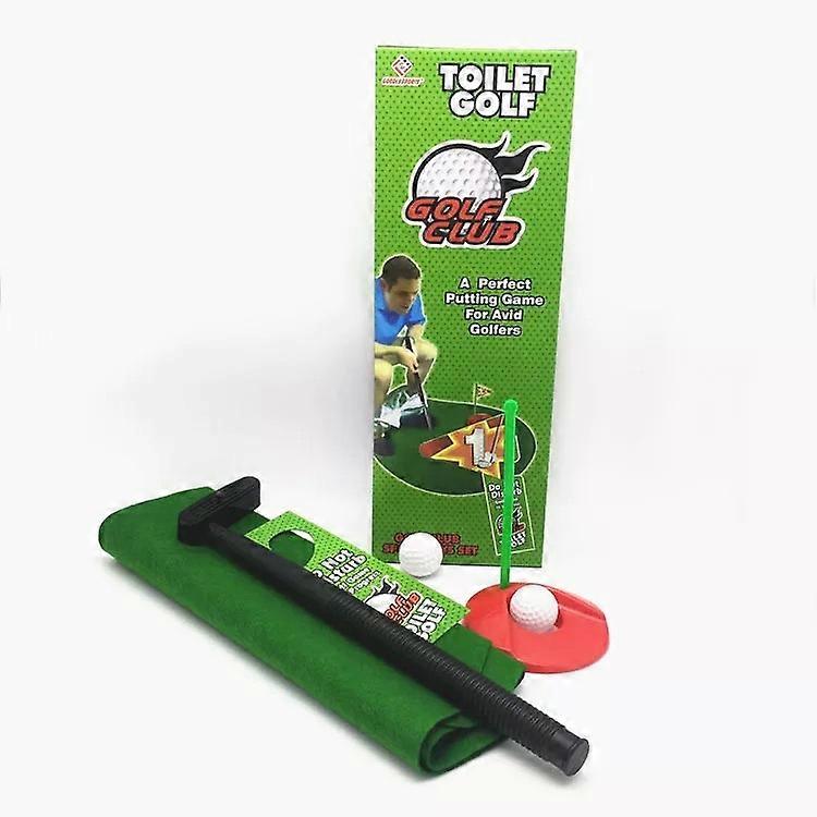 Potty Putter Toilet Putting Mat Golf Game For Bathroom Betterlifefg ...