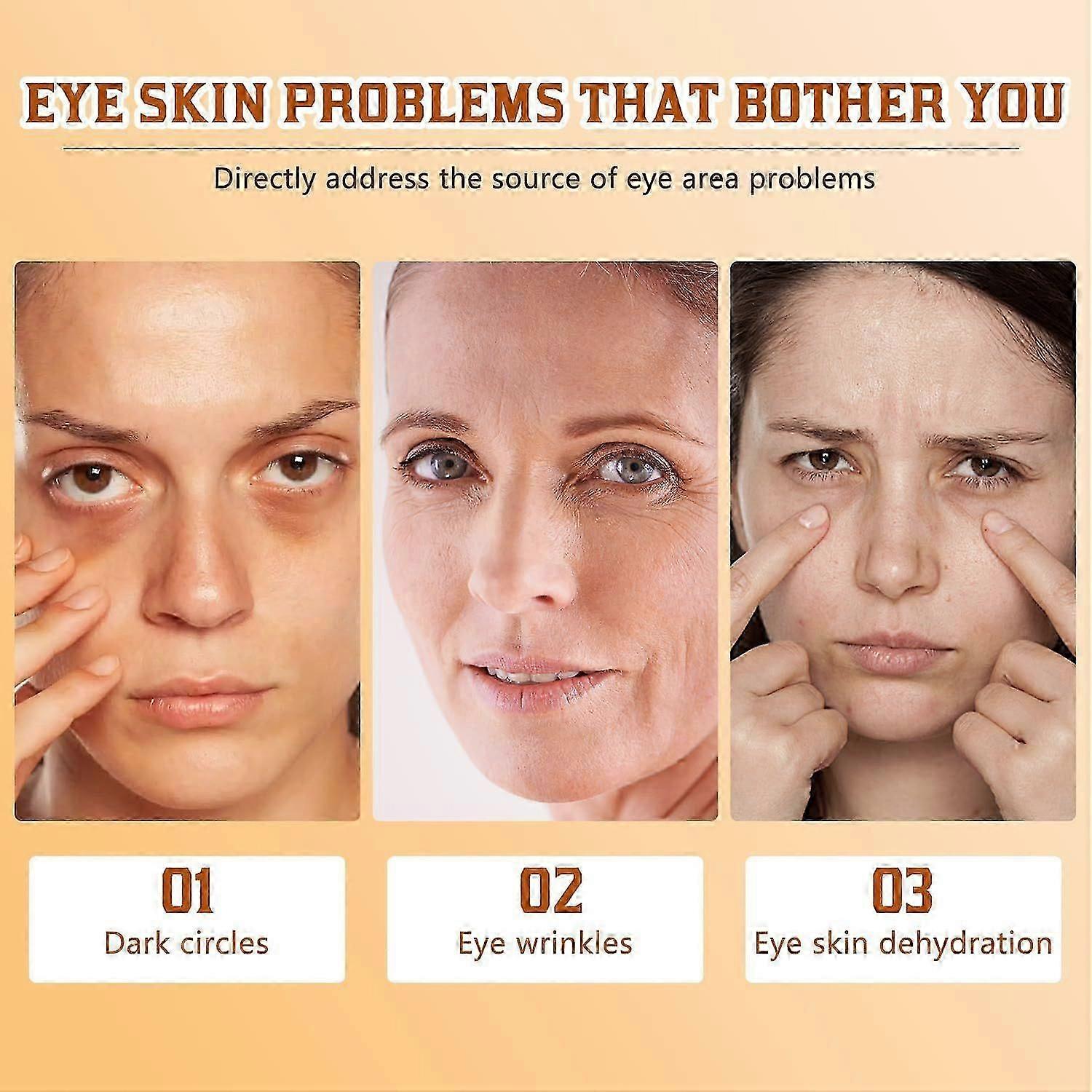 Turmeric Retinol Eye Cream Stick For Under Eye Bags, Eye Serum Stick ...