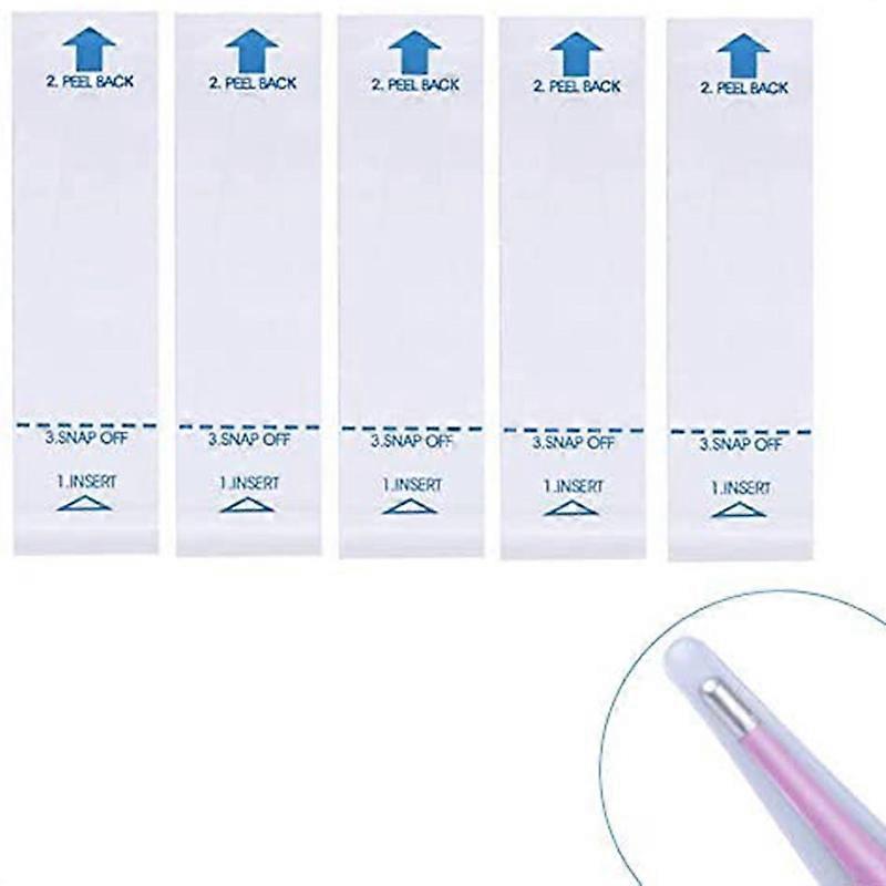 100 Pack Disposable Electronic Oral Rectal Thermometer Covers | Fruugo UK