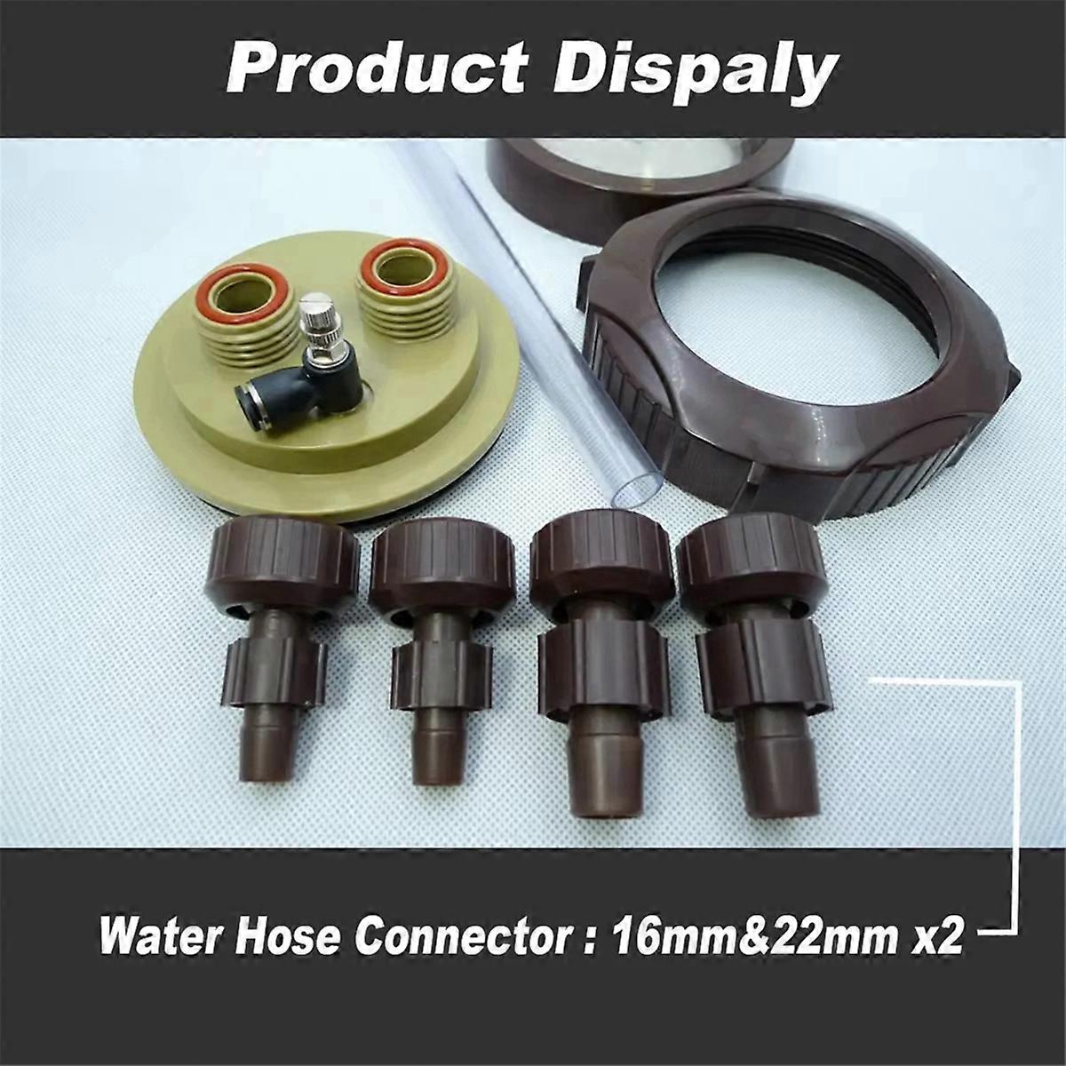 Clear CO2 Atomizer External Turbo Super Diffuser Atomizer Fish Tank ...