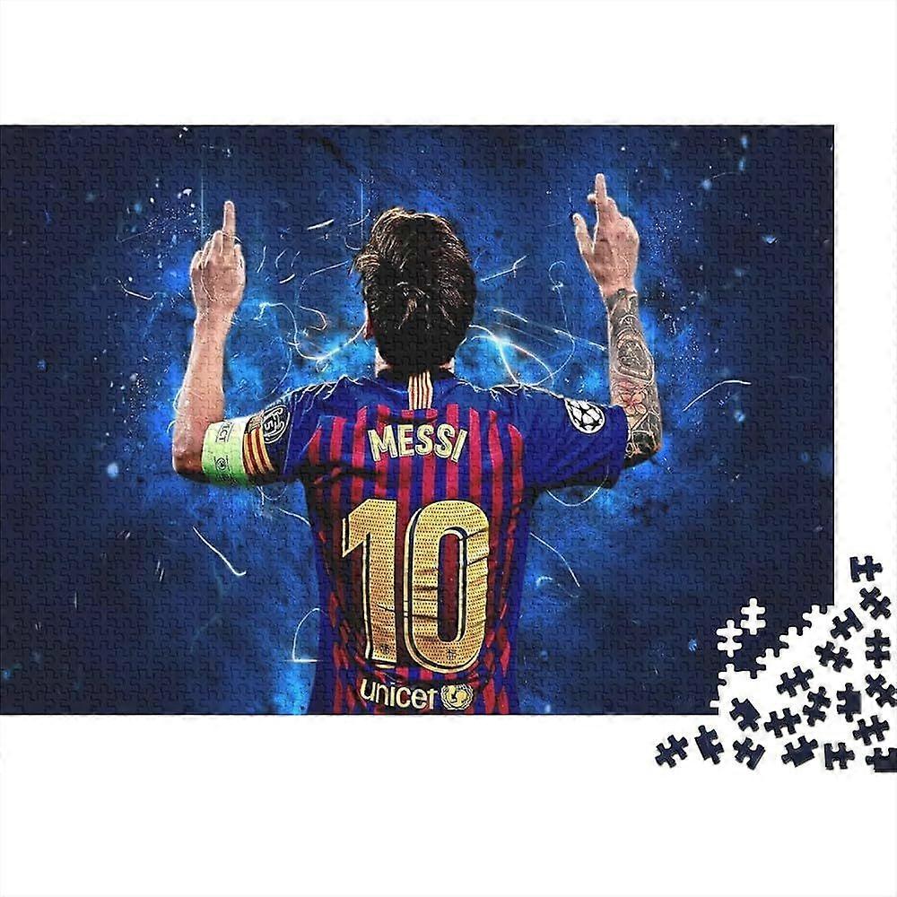 Football Star Jigsaw Puzzles for Adults Messi Jigsaw Puzzles for Adults ...