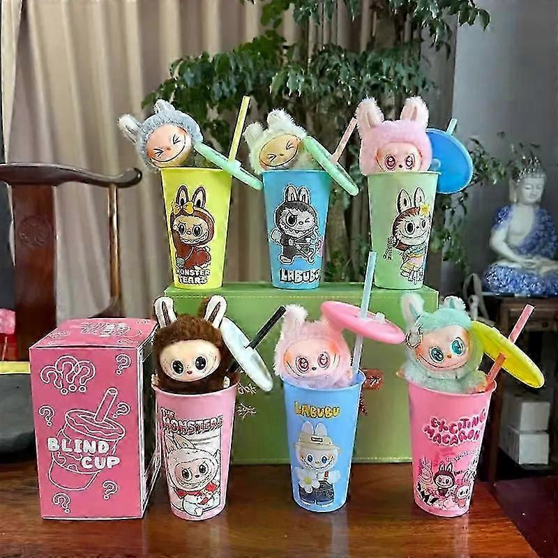 New random 1 blind box labubu glue doll generation LABUBU interesting ...
