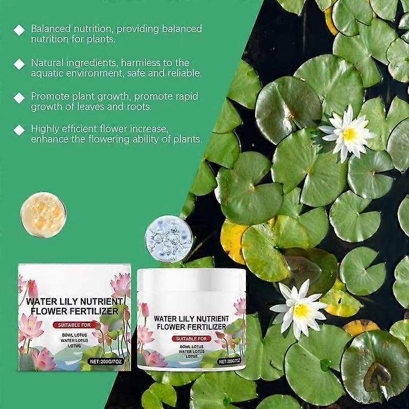 Water Lily Flowering Fertilizer Powder Pond Water Lily Nutrient ...