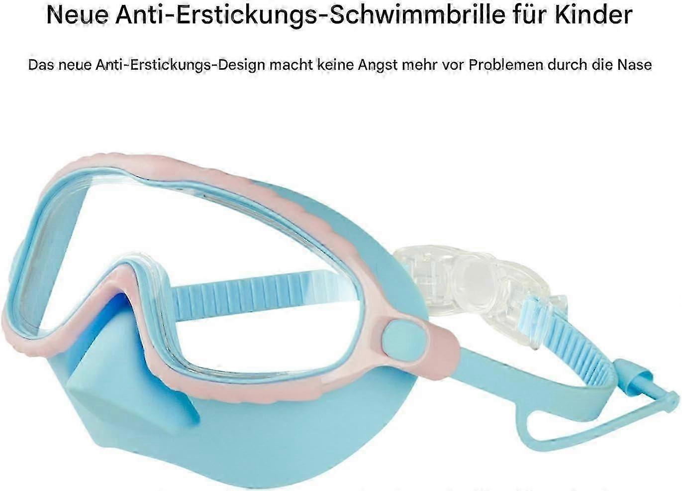 Kinder swimming goggles with nose protection Youth goggles swimming ...