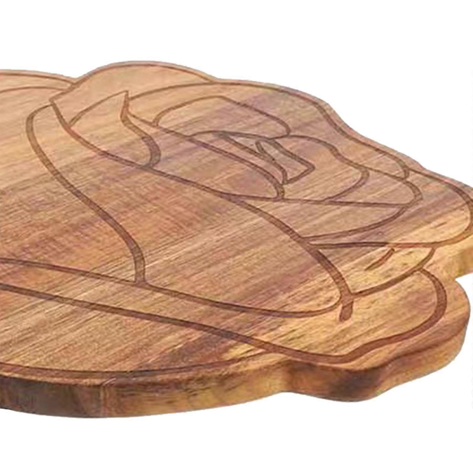 Flower Shaped Wooden Cutting Board Breadboard for Cutting Vegetables ...