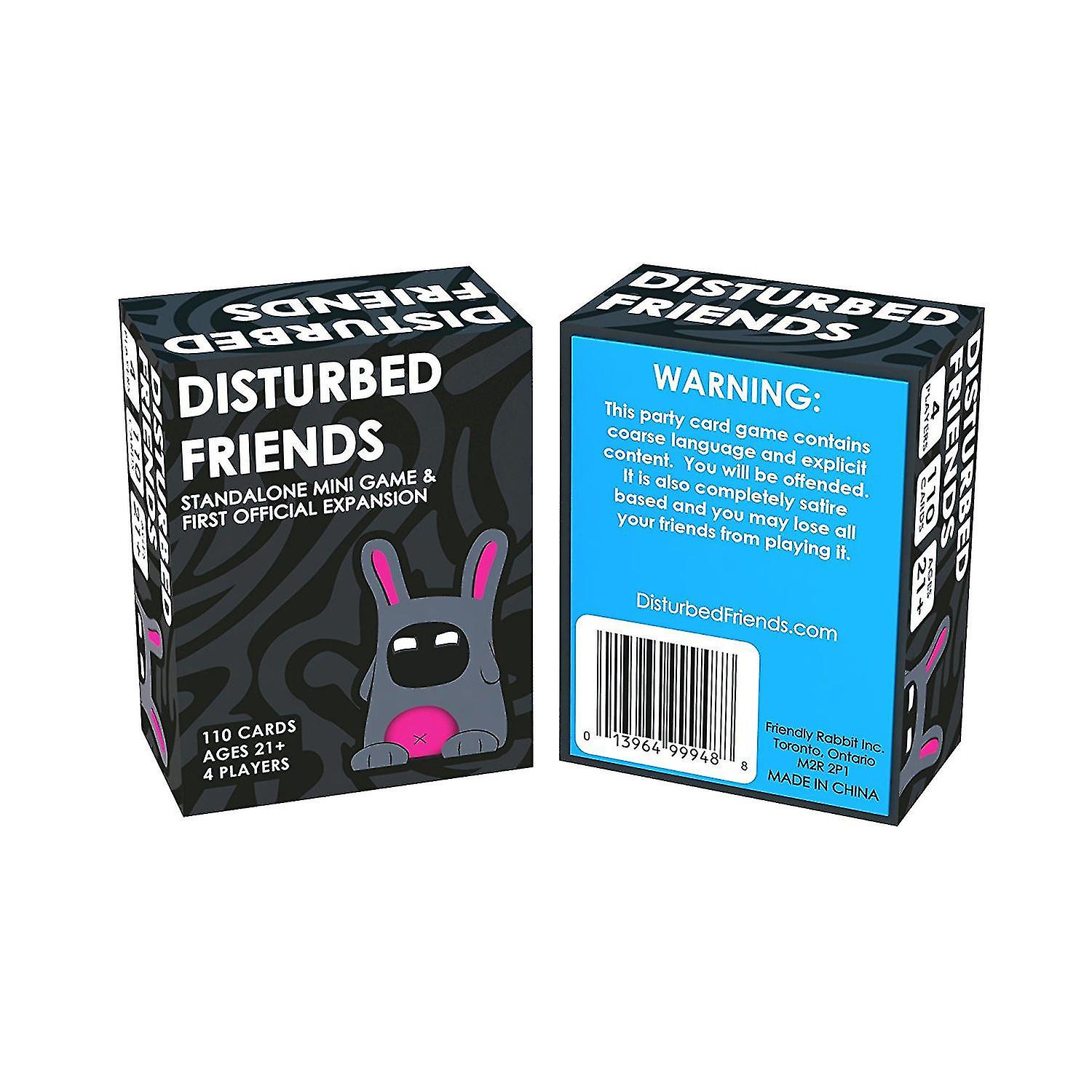 2024 Disturbed Friends Family Party Game Card, Table Games, Party Games ...