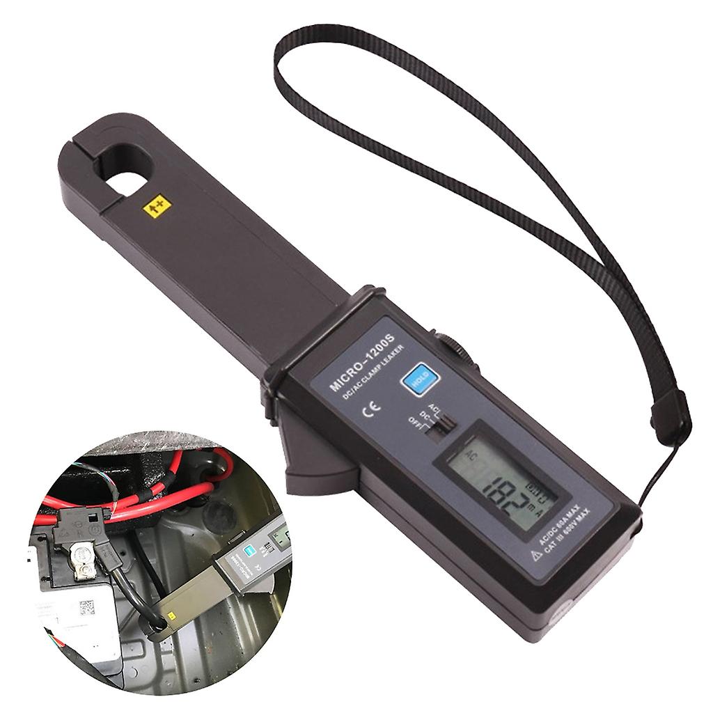 Car Leakage Current Clamp Meter Measurement Non Contact Circuit ...