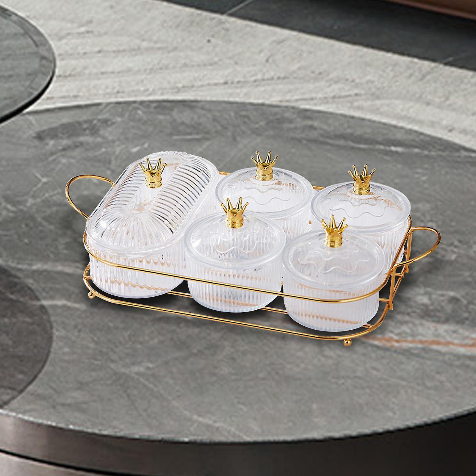 Dried Fruit Snack Serving Plate Divided Serving Dishes Crown ...