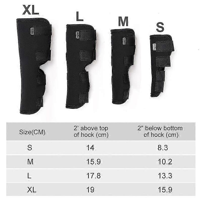 dog hock brace sleeve pet supportive compression leg joint wrap ...