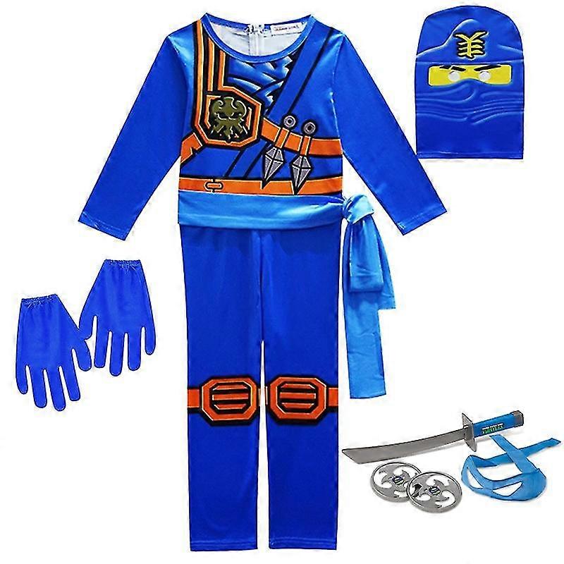 Ninja Cosplay Costumes Boys And Girls Jumpsuit Weapon Set Cosplay Anime ...