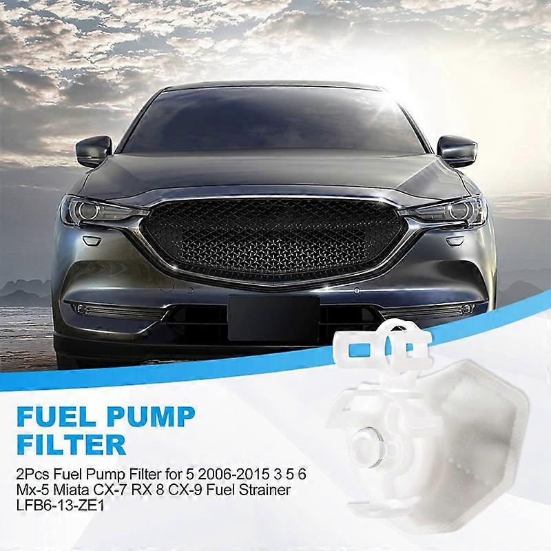 2Pcs Fuel Pump Filter For Mazda 5 2006-2015 Mazda 3 5 6 Mx-5 Miata CX-7 ...