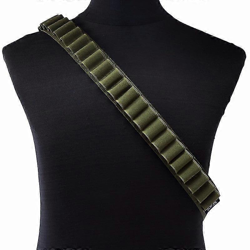 Tactical Fighter 27 Shell Belt Bandolier Gun Calibre 12 Holder Shotgun ...