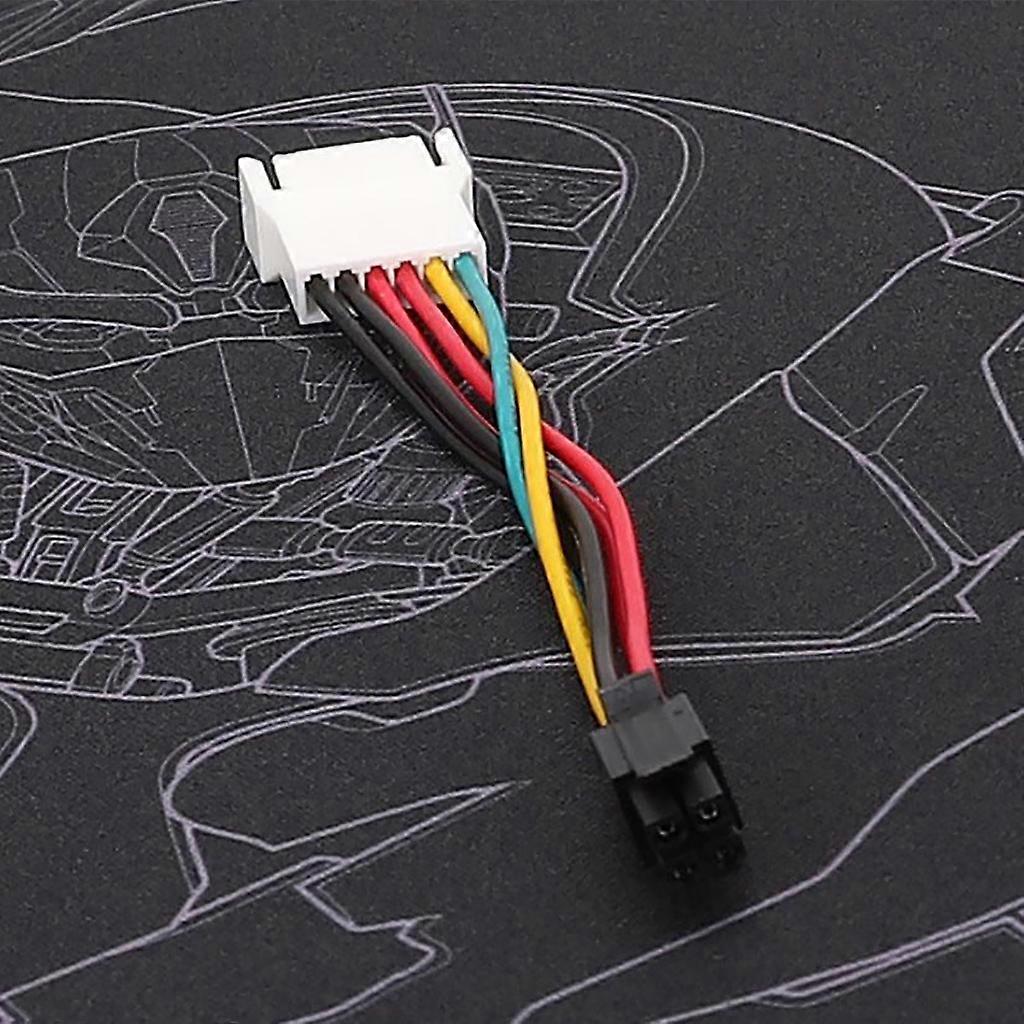 Durable 6 Pin to 4 Pin Fan Control Board Connector for Computer Fans ...