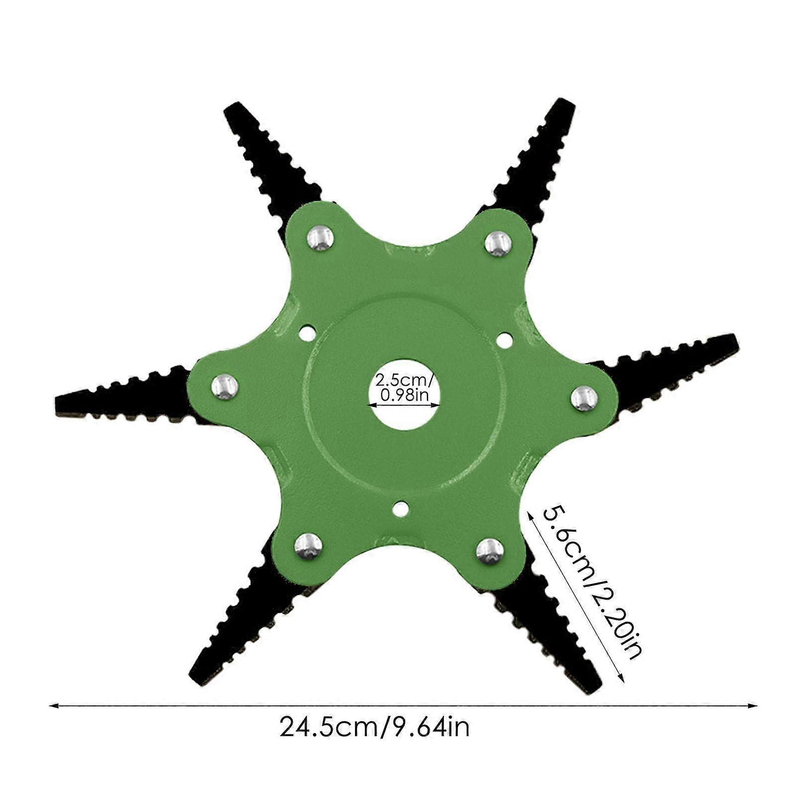 Weeding Blade - Five Leaf Brush Blade for Weeding, Steel Wire Weeding ...