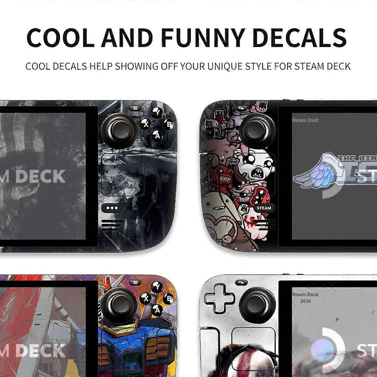 Sticker Components For Steam Deck Vinyl Skin Anime Protective Stickers ...