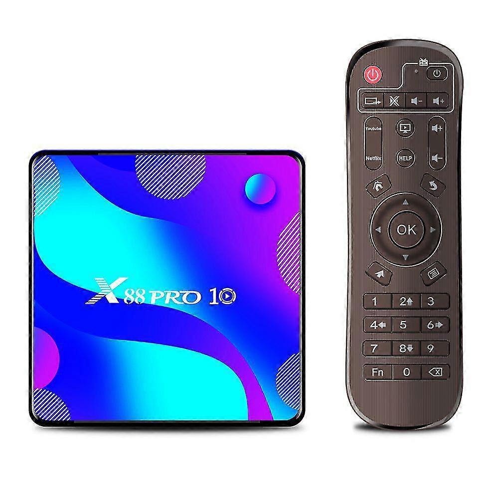 X88 Pro 10 Android Tv Box 4gb Ram, 32gb Storage | Fruugo UK