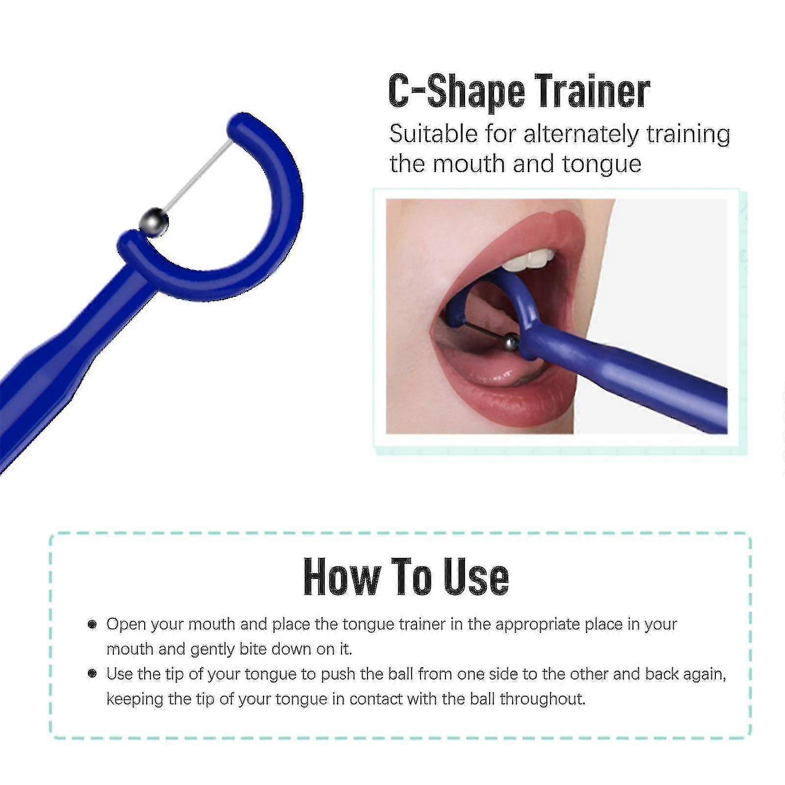 Kids Tongue Tip Lateralization Elevation Tools Tongue Tip Exercise Oral ...